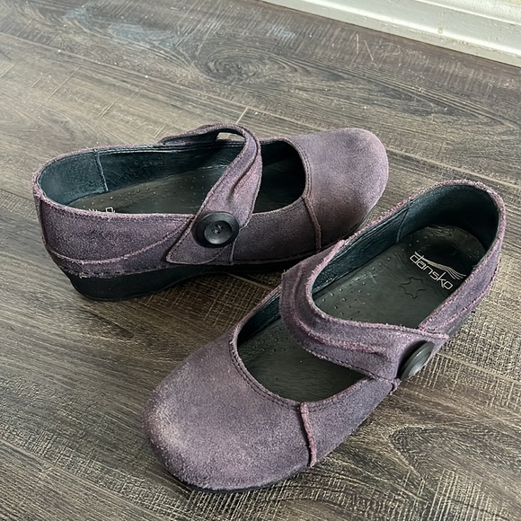 Dansko | Shoes | Dansko Plum Purple Mary Jane Clogs | Poshmark